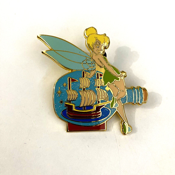 Disney | Other | New Le 25 Disney Pin Tinker Bell Nautical Pirates Of ...